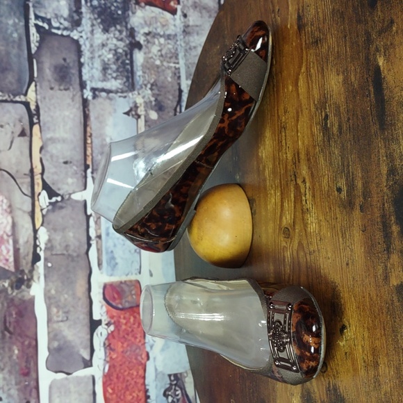 Isola | Shoes | Isola Tortoise Shell Patent Leather Ballet Flats | Poshmark